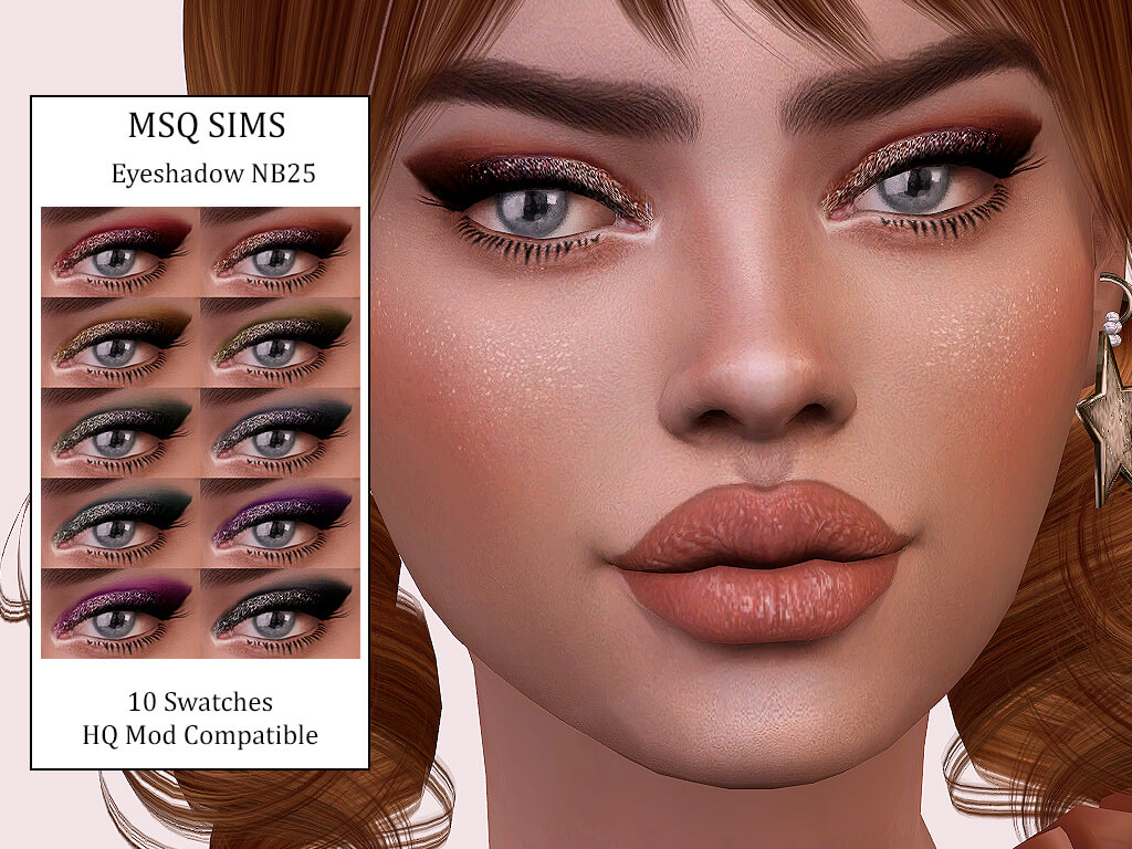 Eyeshadow NB25 at MSQ Sims » Sims 4 Updates
