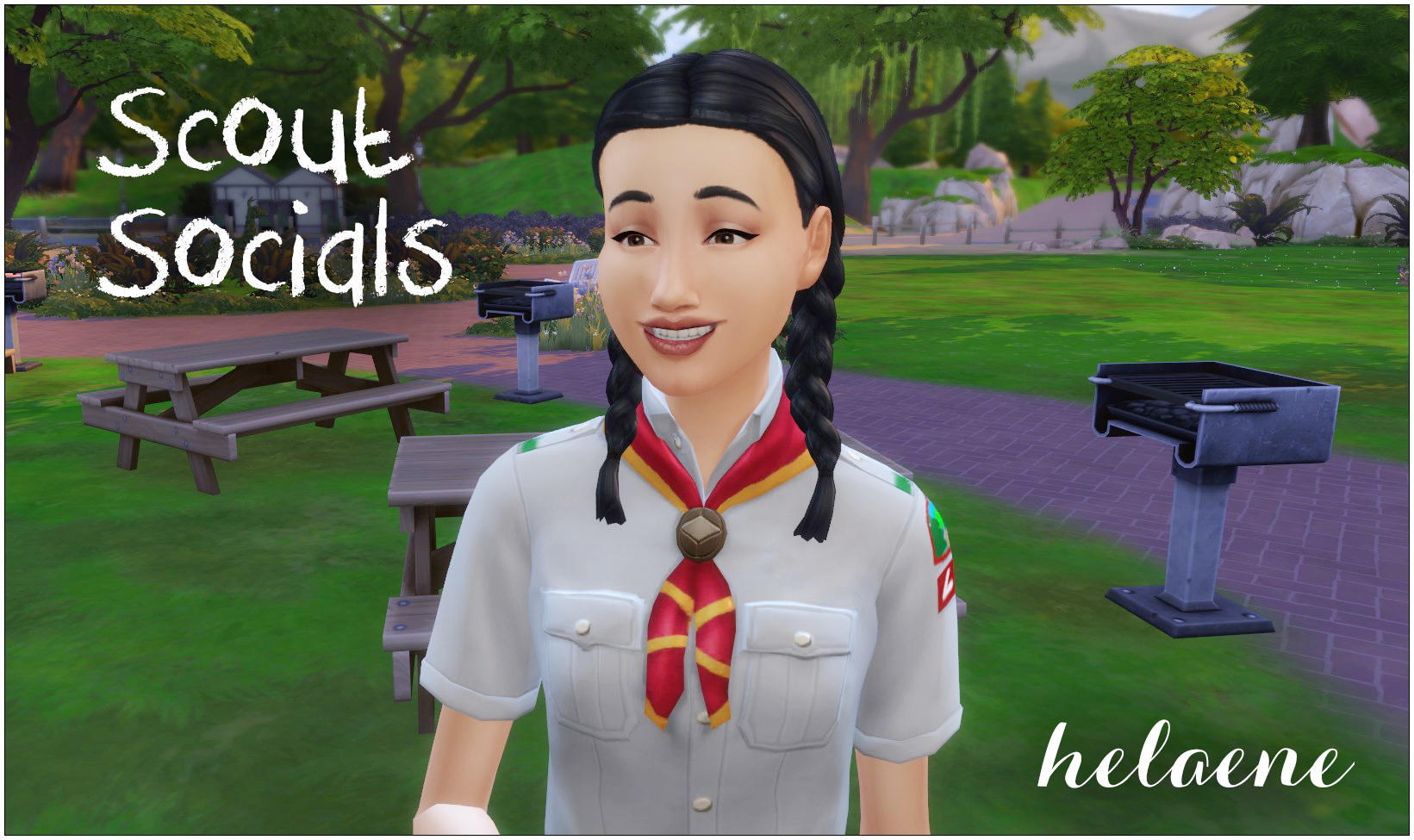 Scouting Social Interactions by Helaene at Mod The Sims » Sims 4 Updates