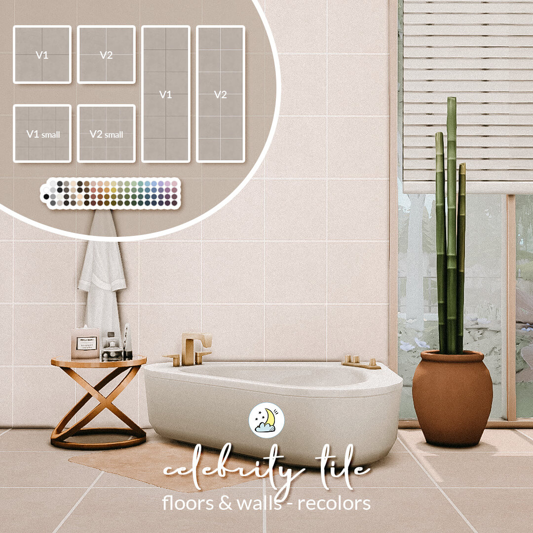 Celebrity Tile at Luna Sims » Sims 4 Updates