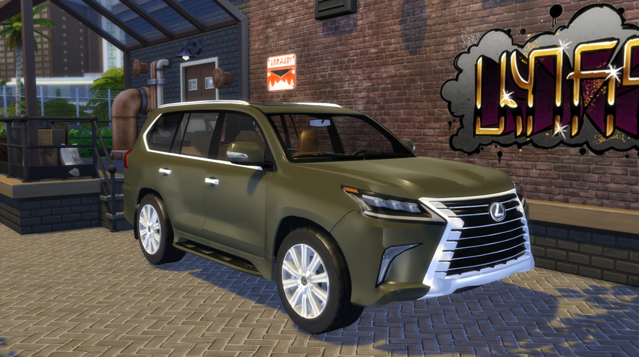 Lexus LX 570 at LorySims » Sims 4 Updates