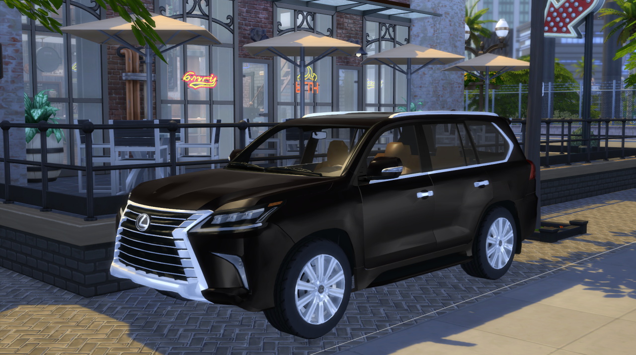Lexus LX 570 at LorySims » Sims 4 Updates