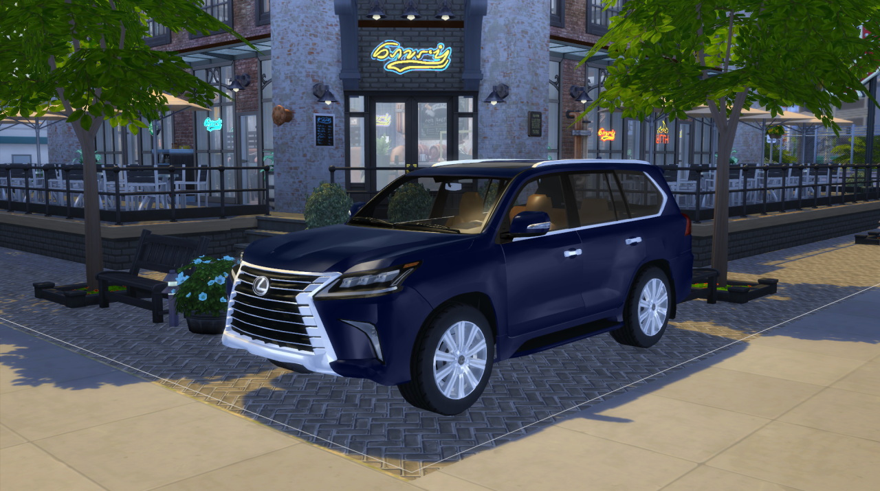 Lexus LX 570 at LorySims » Sims 4 Updates