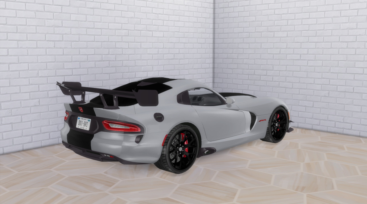 2016 Dodge Viper ACR at Modern Crafter CC » Sims 4 Updates