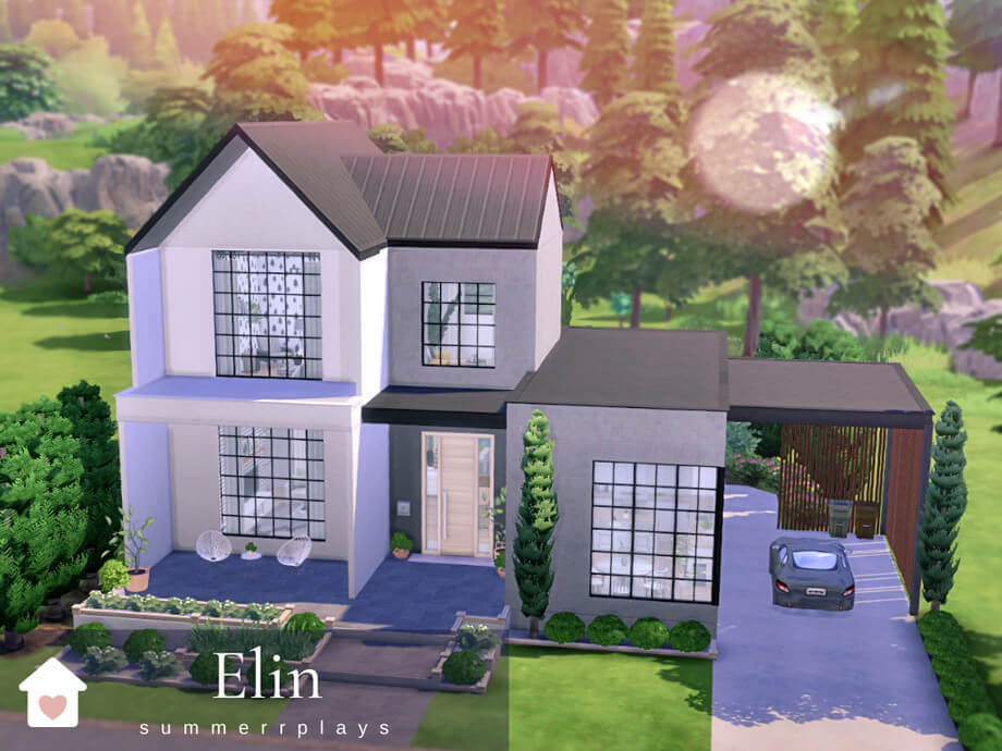 ELIN Modern Farmhouse by Summerr Plays at TSR » Sims 4 Updates