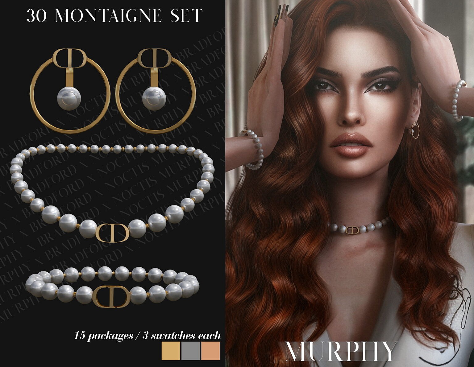 30 Montaigne Set at MURPHY » Sims 4 Updates