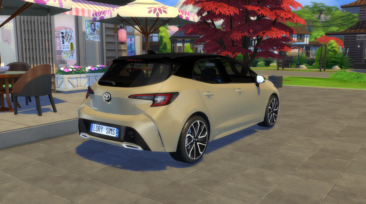 Toyota Corolla Hatchback at LorySims » Sims 4 Updates