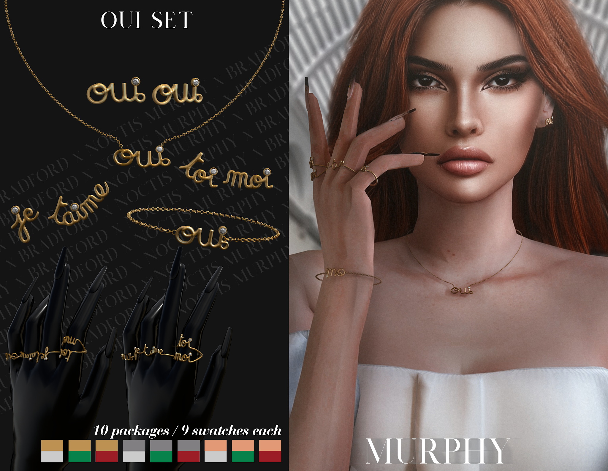 Oui Set at MURPHY » Sims 4 Updates