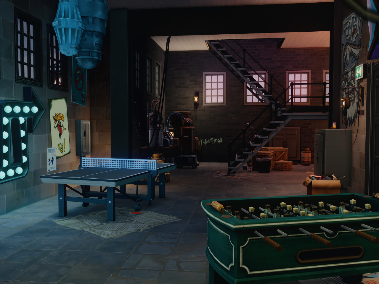 PORTSIDE PARTYHOUSE nightclub factory lot at Picture Amoebae » Sims 4 ...