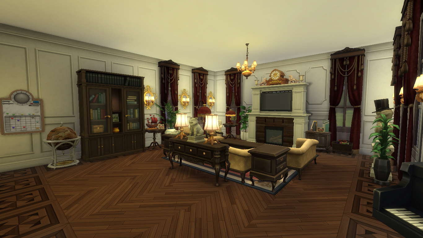 British Family Manor by Dixie Nourmous at Mod The Sims 4 » Sims 4 Updates