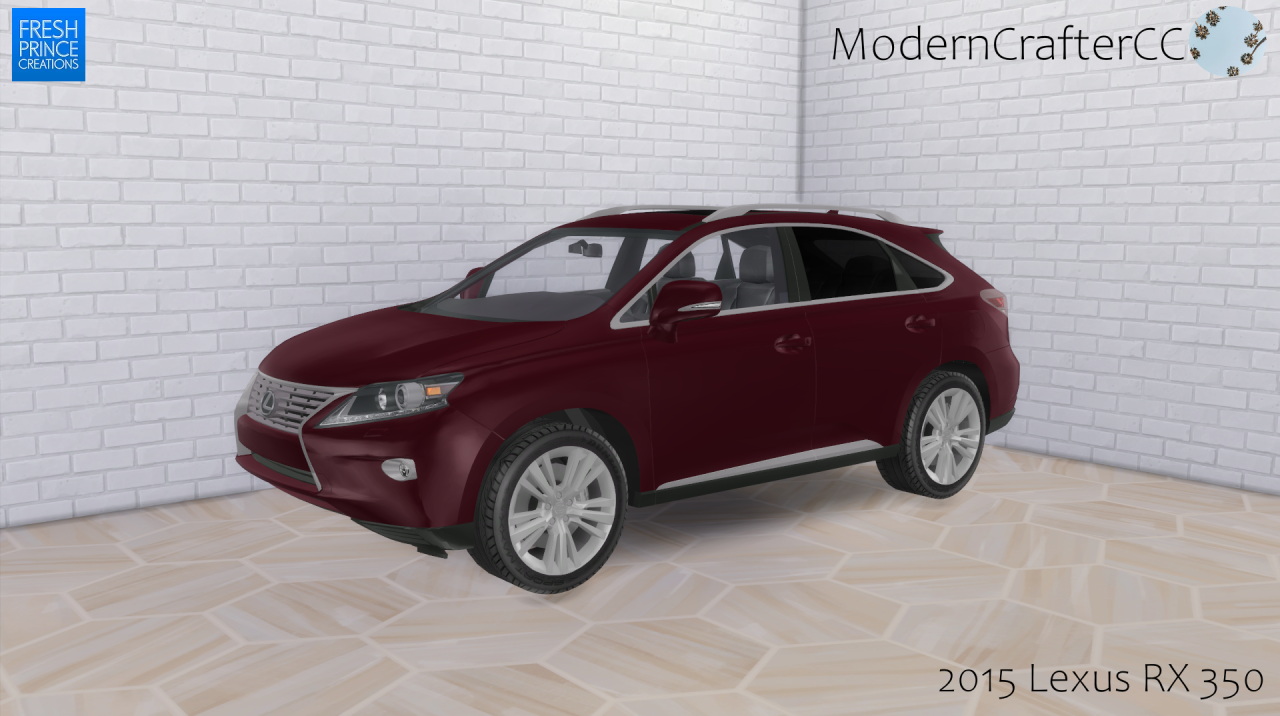 2015 Lexus RX 350 at Modern Crafter CC » Sims 4 Updates
