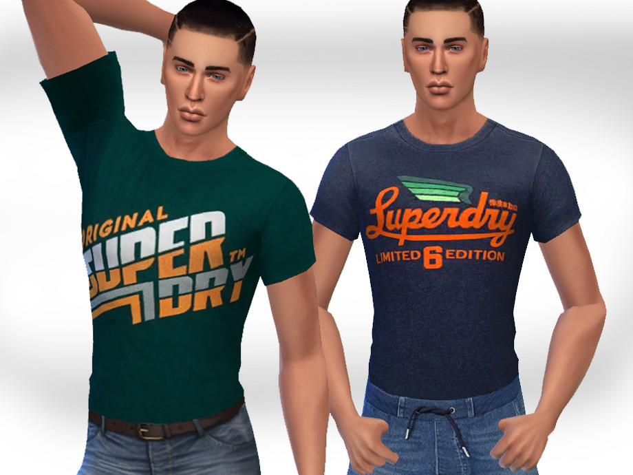 Casual T-shirts by Saliwa at TSR » Sims 4 Updates