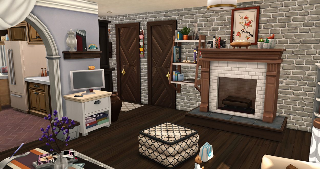 Cozy Interior Home at Simsontherope » Sims 4 Updates