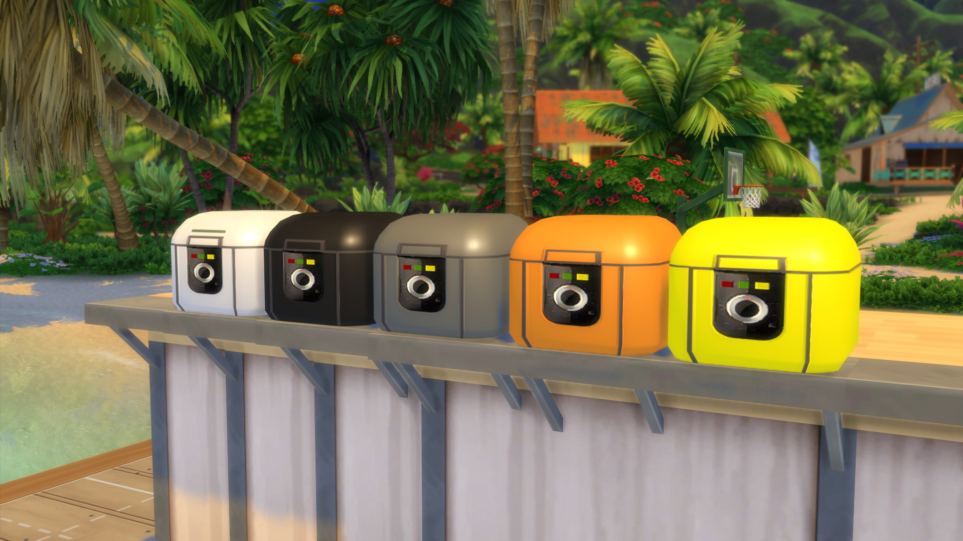 Custom Kitchen Appliance: Rice Cooker by konansock at Mod The Sims 4 ...