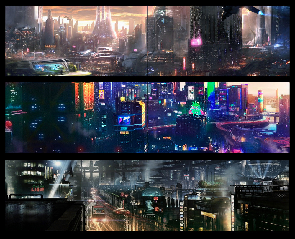 Cyberpunk Backdrops at Riekus13 » Sims 4 Updates