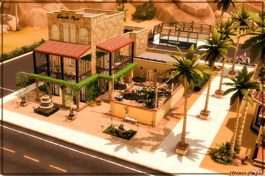 Il Sorriso Italian Restaurant at Strenee Sims » Sims 4 Updates