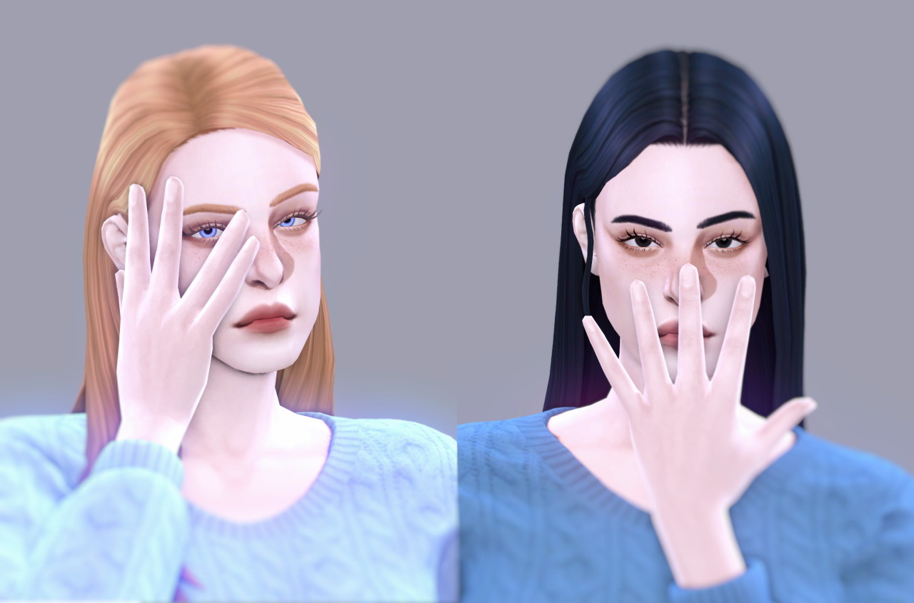Maxis Match 3d eyelashes sets 01 at Bedisfull – iridescent » Sims 4 Updates