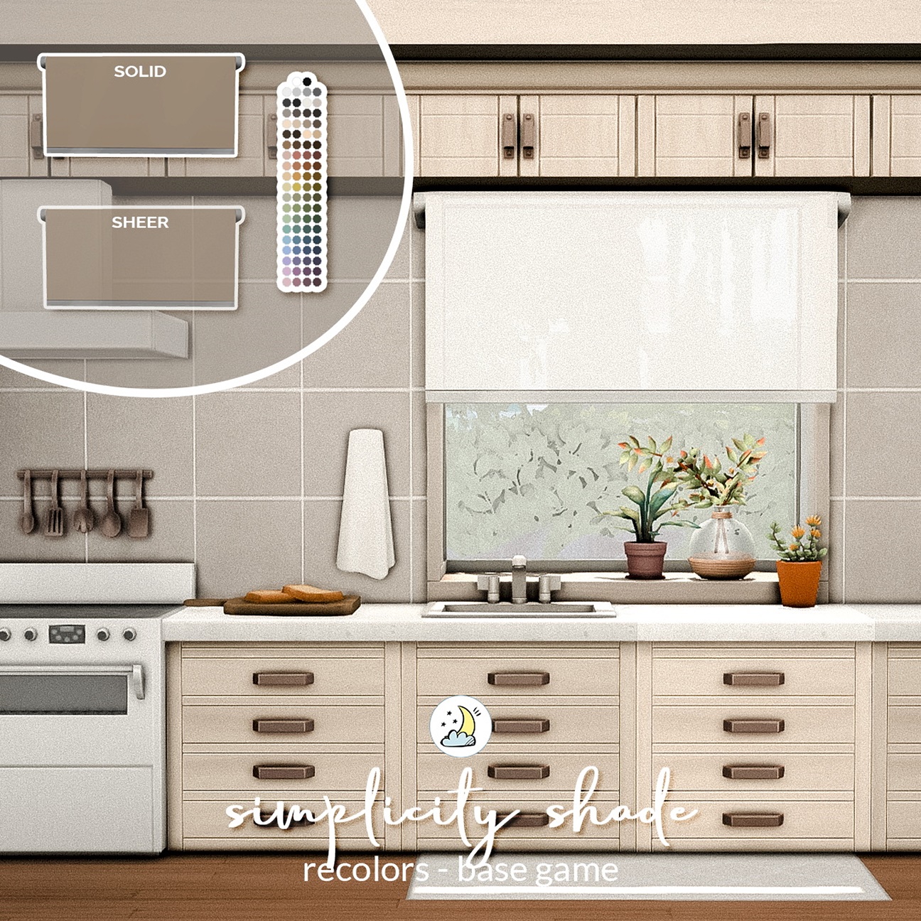 Simplicity Shades at Luna Sims » Sims 4 Updates