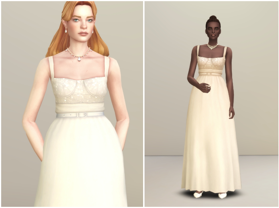 Evening Gown (Formal Dress) by Rusty » Sims 4 Updates