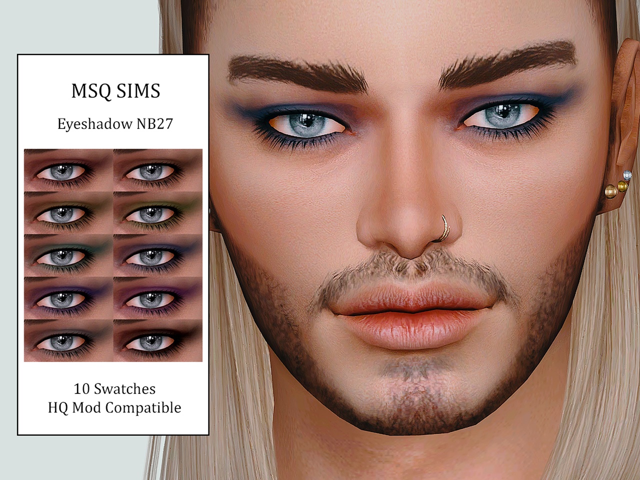 Eyeshadow NB27 at MSQ Sims » Sims 4 Updates
