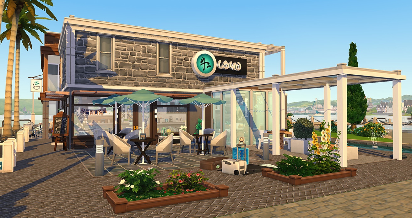 Tea time bar at Simsontherope » Sims 4 Updates