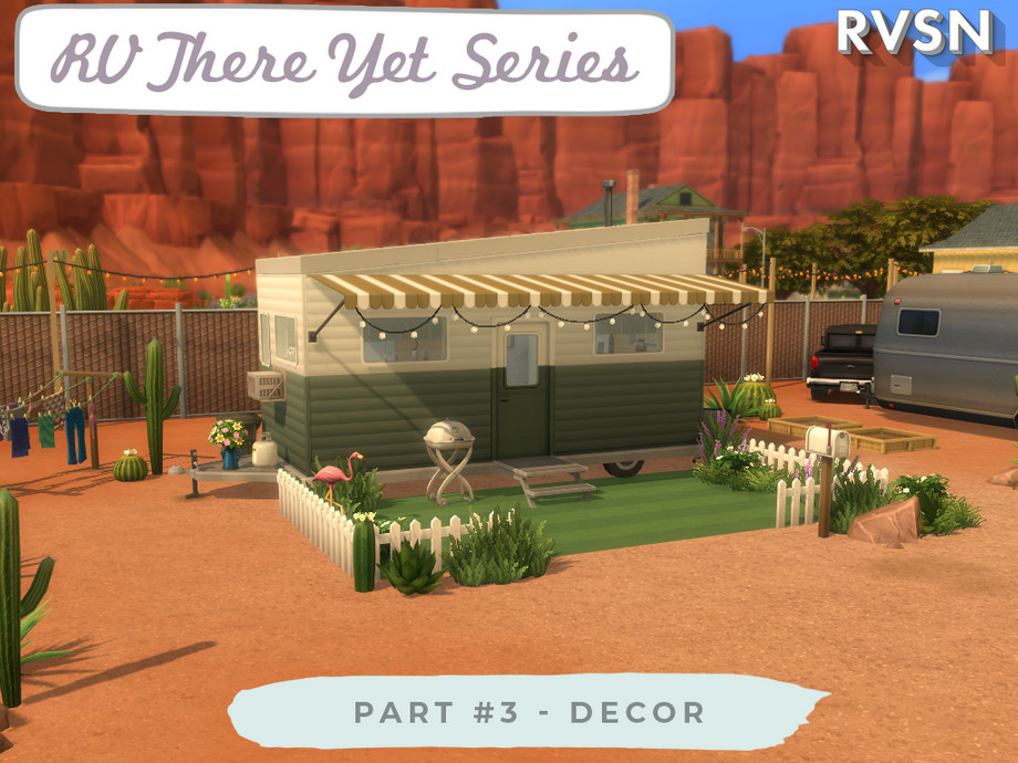 RV There Yet Series Decor by RAVASHEEN at TSR » Sims 4 Updates