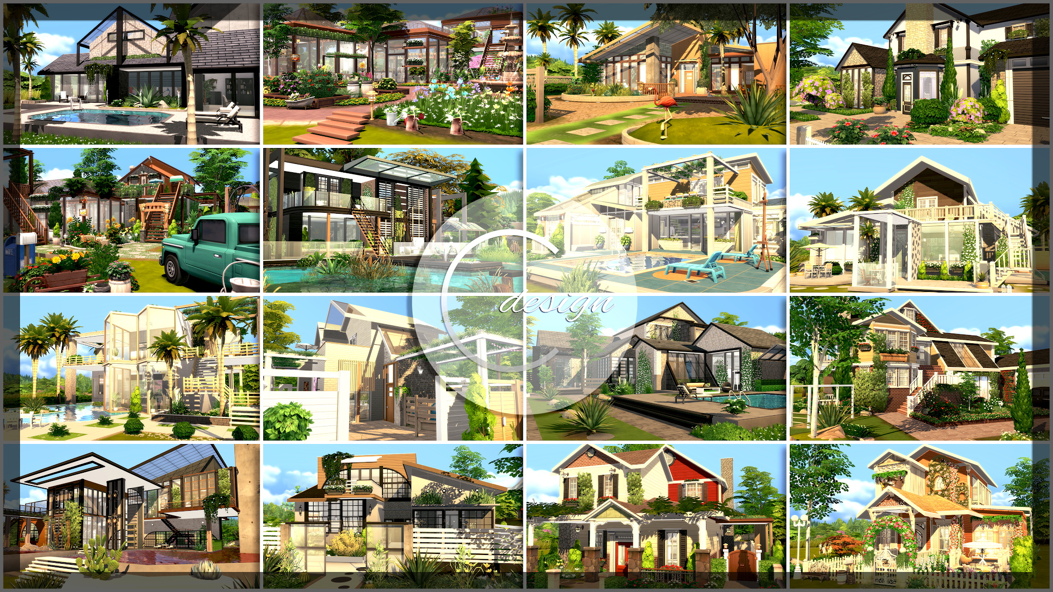 120 Residential & Community Lots Ultimate Pack at Cross Design » Sims 4 ...