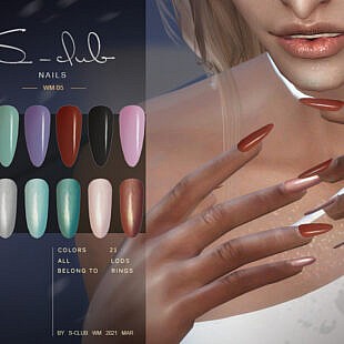 Basic Toenail Polish Set at Sims 4 Nexus » Sims 4 Updates