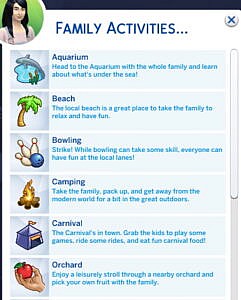 Family and Youth Activities by adeepindigo at Mod The Sims 4 » Sims 4 ...