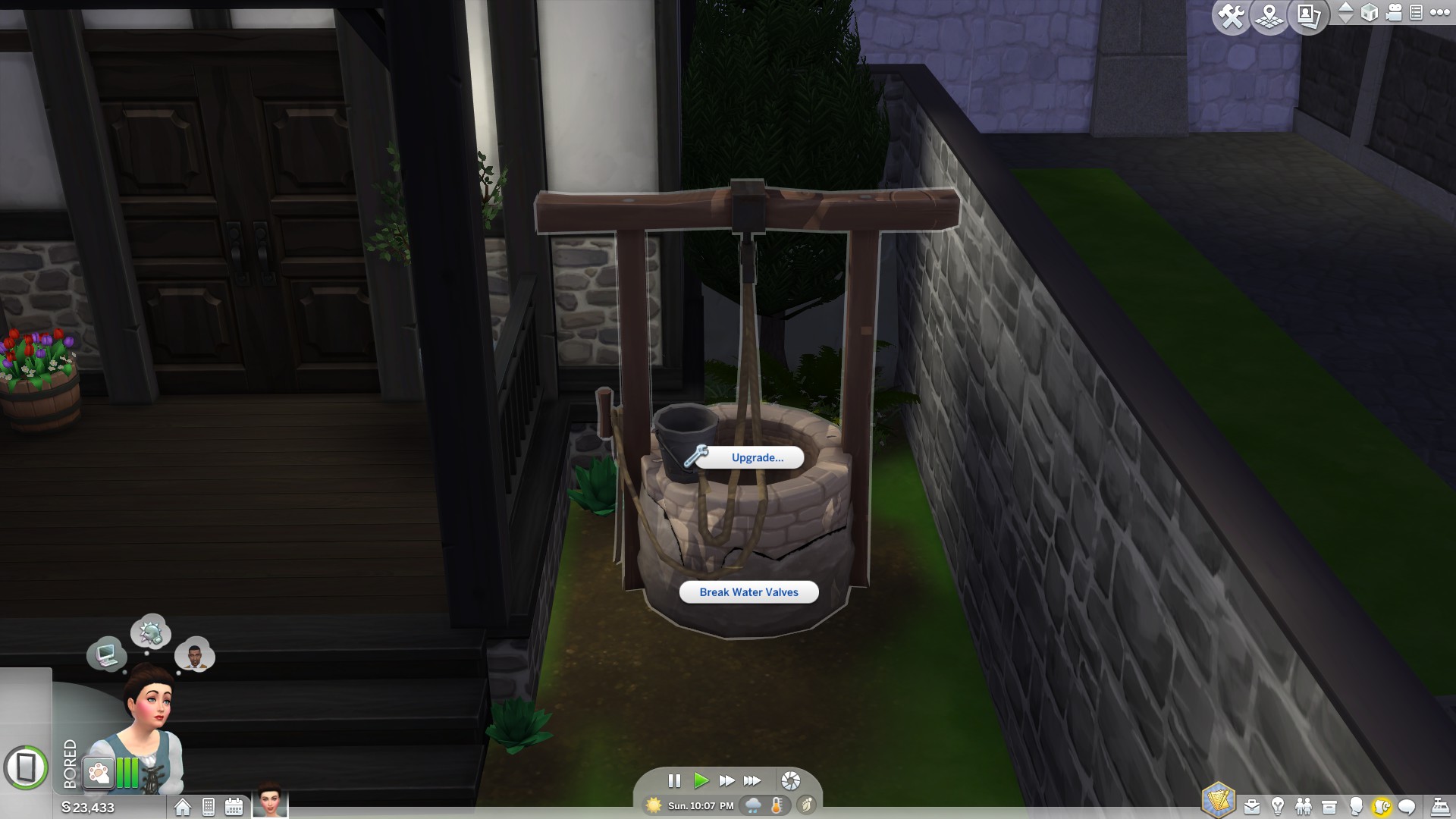 Water Collection Well by Teknikah at Mod The Sims 4 » Sims 4 Updates
