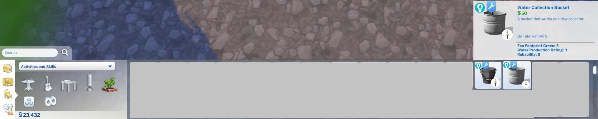 Water Collection Buckets by Teknikah at Mod The Sims 4 » Sims 4 Updates