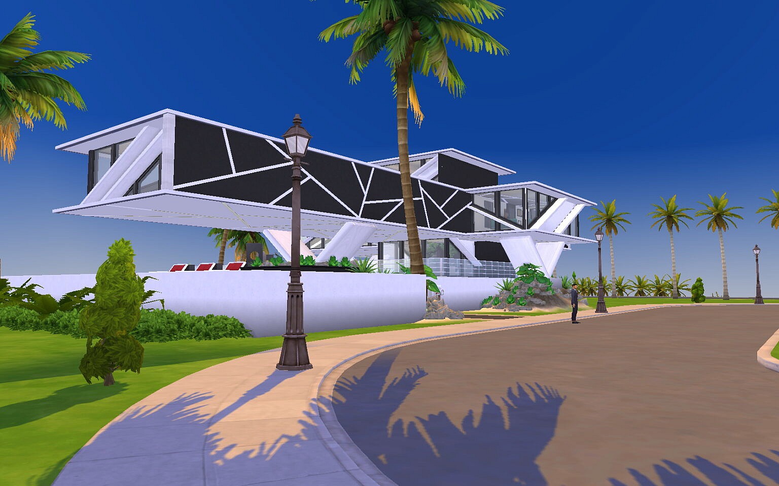Lost Gravity Modern Futuristic Home by Cicada at Mod The Sims 4 » Sims ...