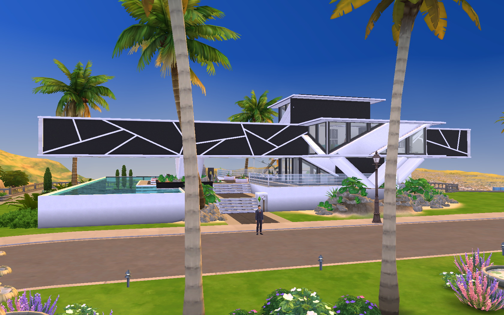 Lost Gravity Modern Futuristic Home by Cicada at Mod The Sims 4 » Sims ...
