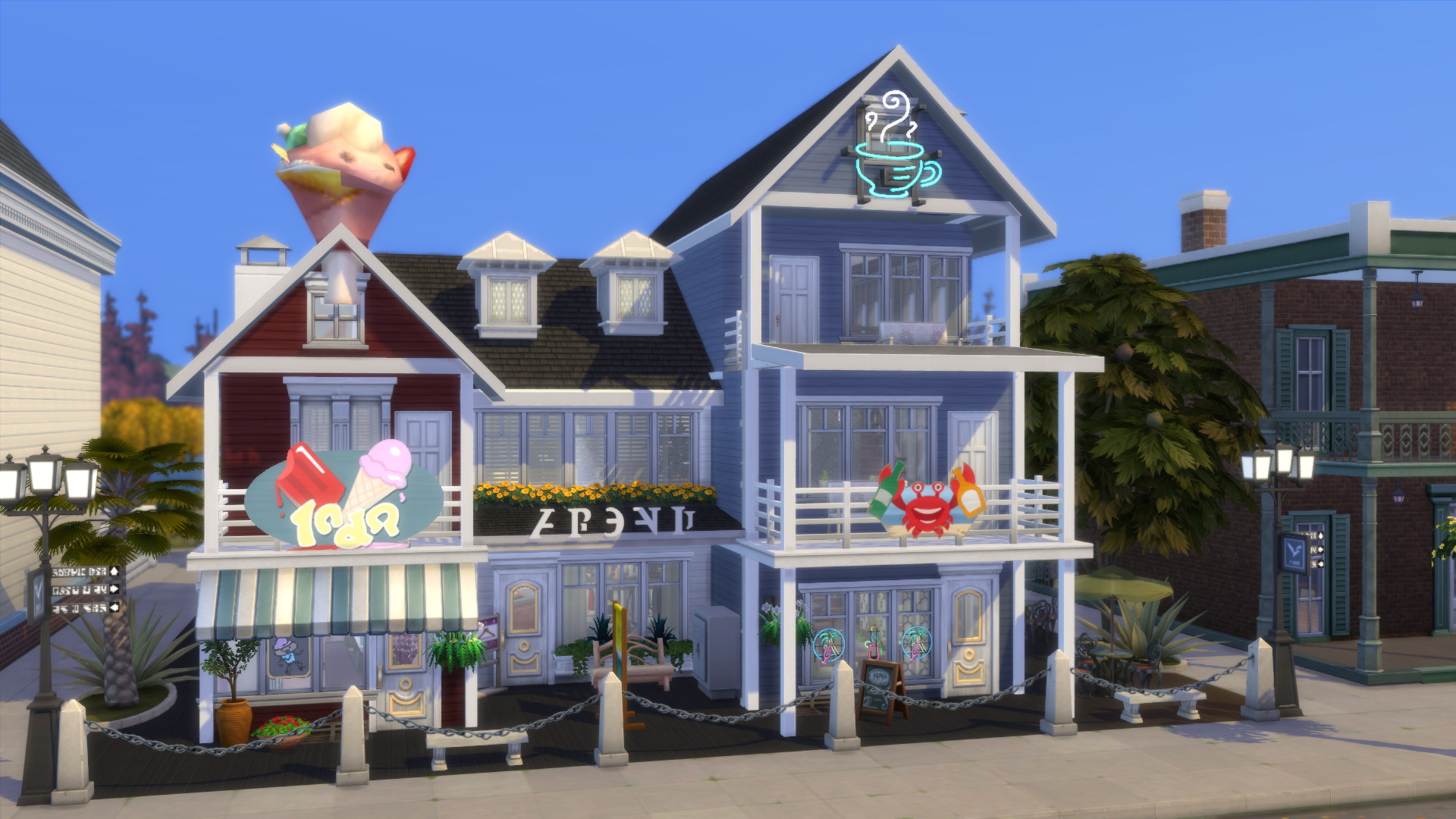 Retail Gelato shop, fashion store and bar by bradybrad7 at Mod The Sims ...