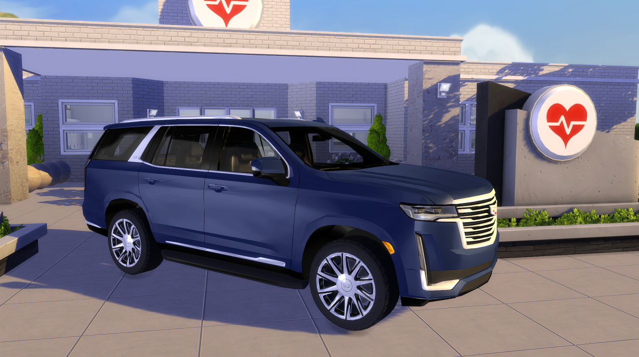 Cadillac Escalade ‘21 at LorySims » Sims 4 Updates