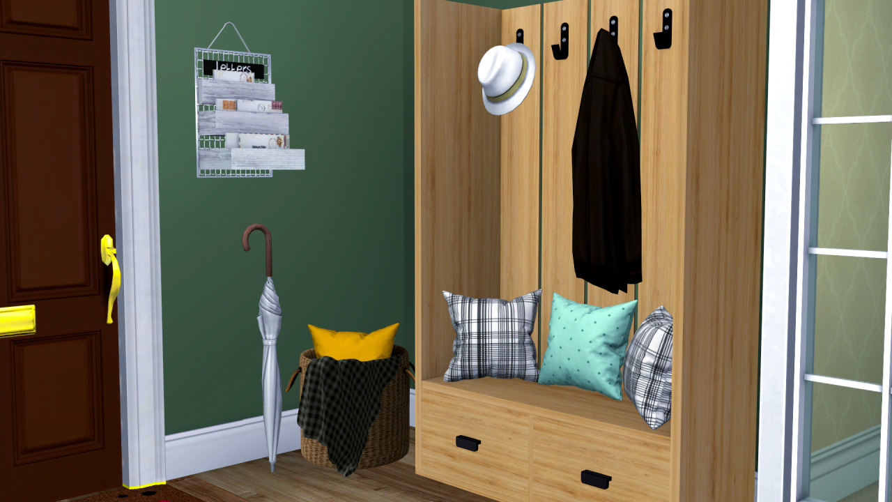 Carter entryway set at Sunkissedlilacs » Sims 4 Updates