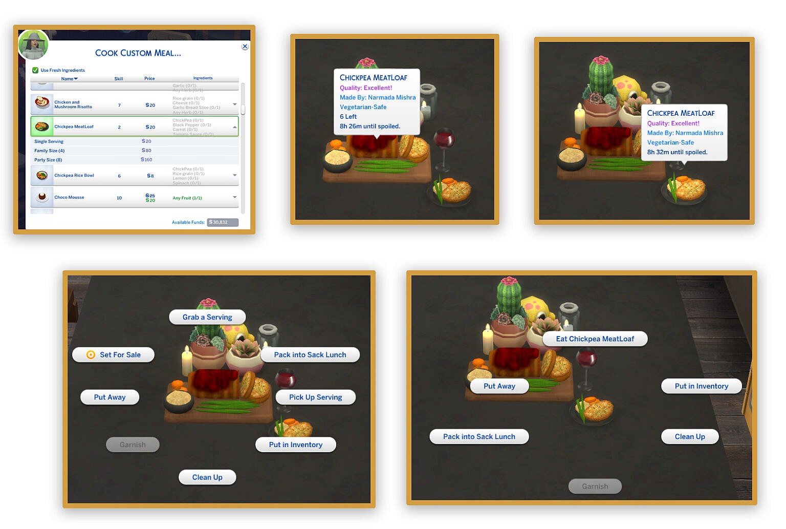 CHICKPEA MEATLOAF at Icemunmun » Sims 4 Updates