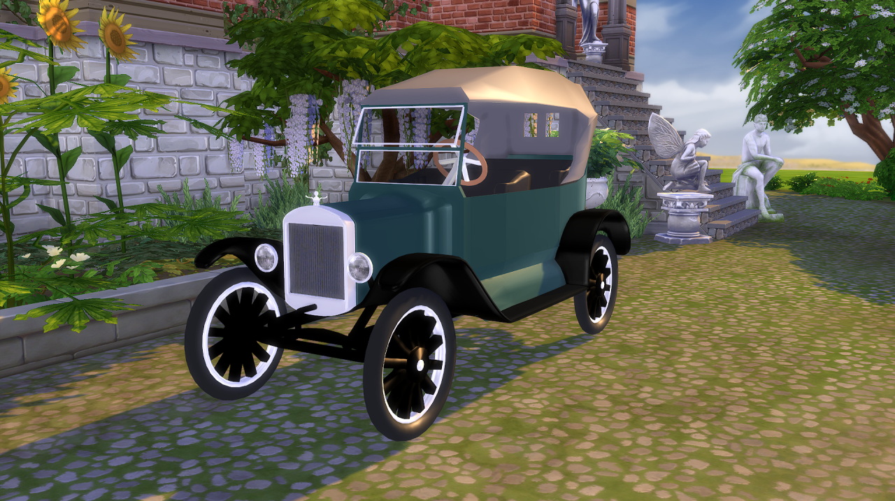 Ford Model T Touring at LorySims » Sims 4 Updates