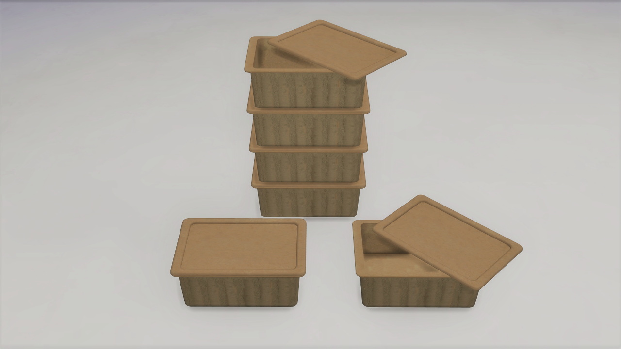 PAPER PULP BOX at Meinkatz Creations » Sims 4 Updates