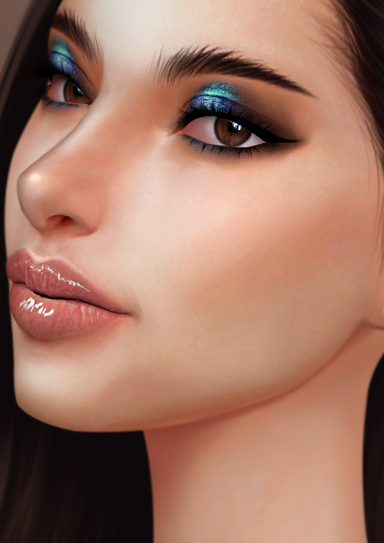 GPME-GOLD MAKEUP SET CC18 at GOPPOLS Me » Sims 4 Updates