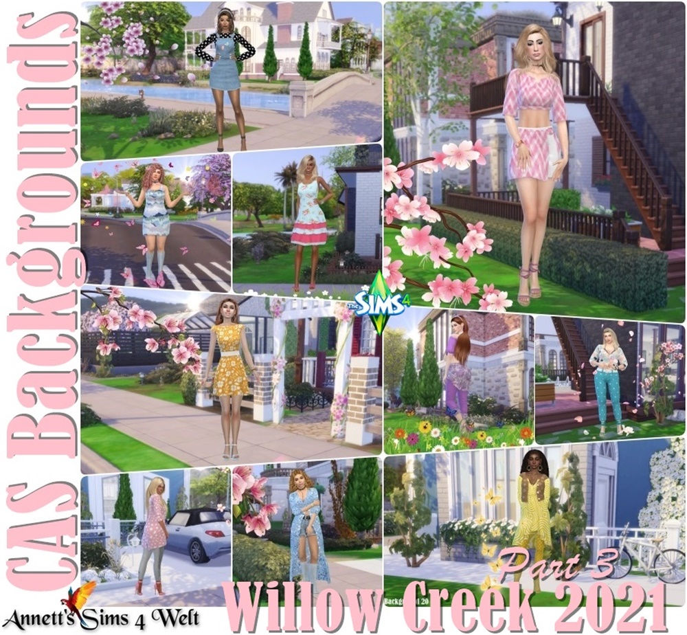 CAS Backgrounds Willow Creek 2021 Part 3 at Annett’s Sims 4 Welt » Sims ...
