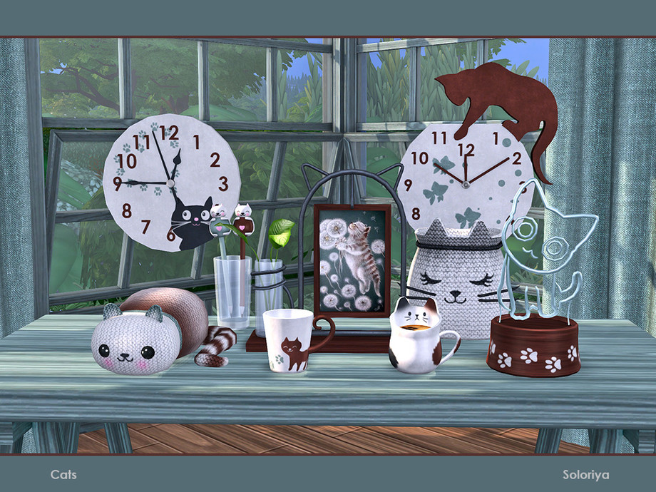 Cats set by soloriya at TSR » Sims 4 Updates