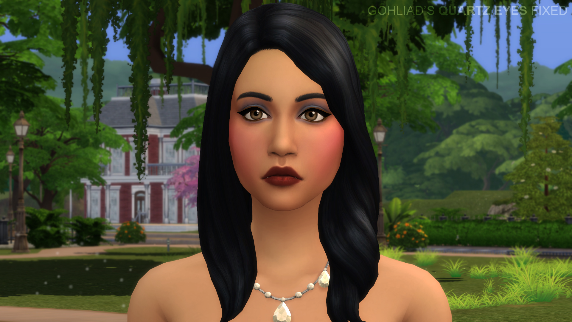 Gohliad's Quartz Eyes Fixed - Human Defaults by Alastor at Mod The Sims ...