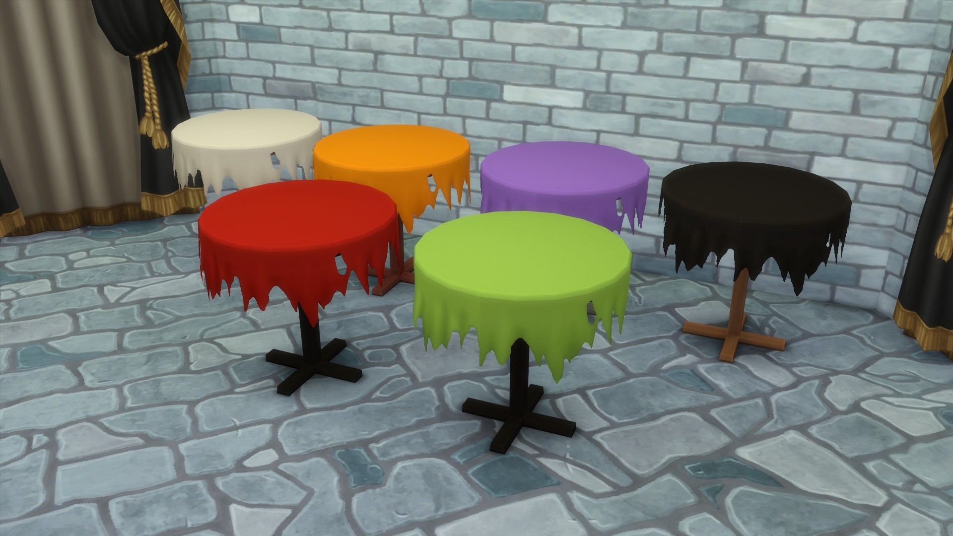 Torn Seance Table for paranormal Seance by Serinion at Mod The Sims 4 ...