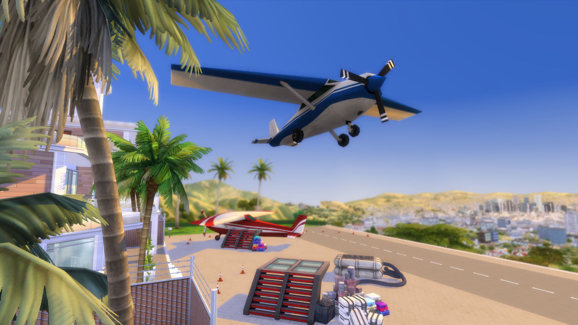 Plumbob Airport by bradybrad7 at Mod The Sims 4 » Sims 4 Updates