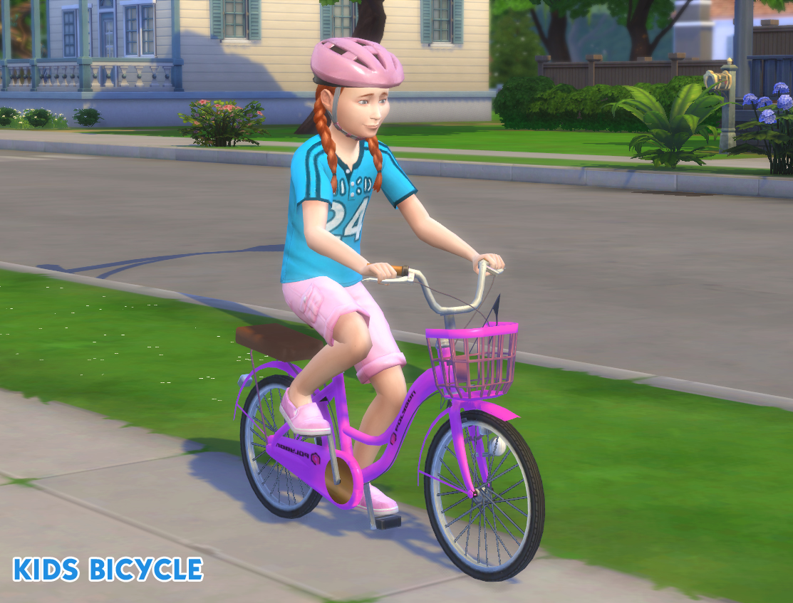 Bicycle For Kids and Toddler by Waronk at Mod The Sims 4 » Sims 4 Updates