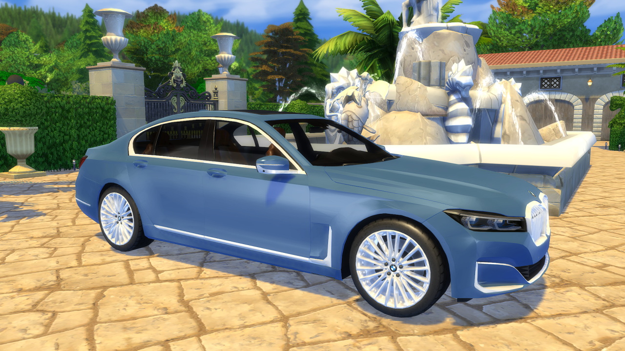 2019 BMW 7-Series at LorySims » Sims 4 Updates