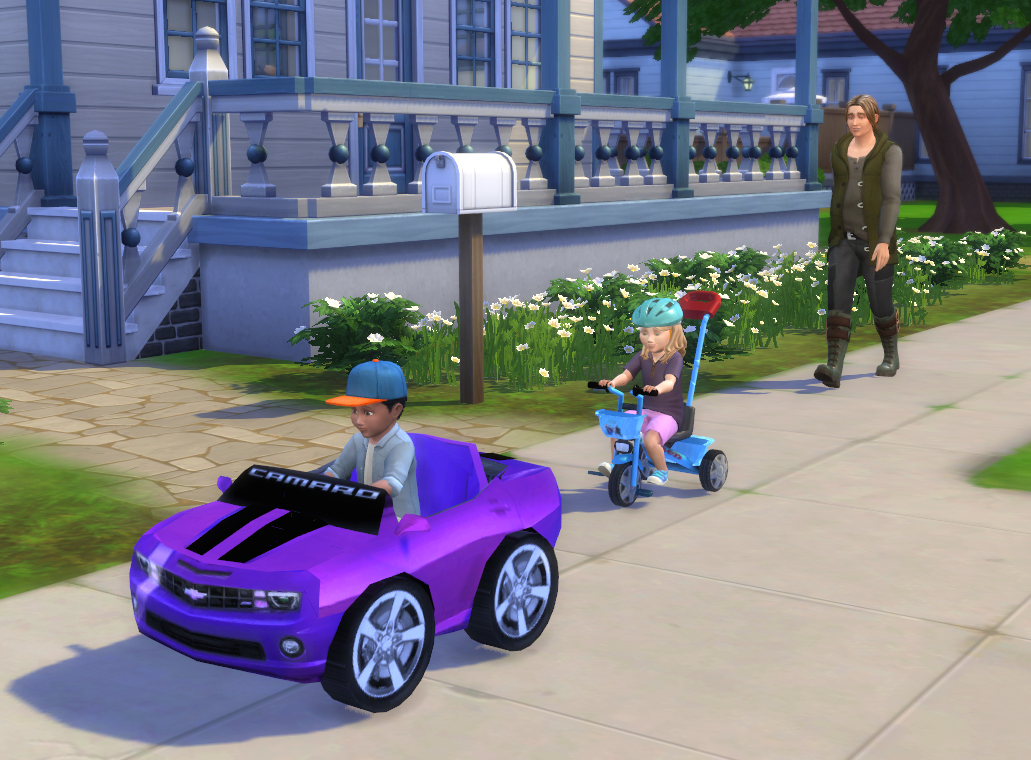 Bicycle For Kids and Toddler by Waronk at Mod The Sims 4 » Sims 4 Updates