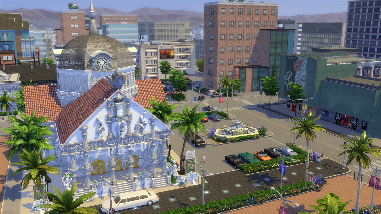Plumbob Theater 40x30 by bradybrad7 at Mod The Sims 4 » Sims 4 Updates