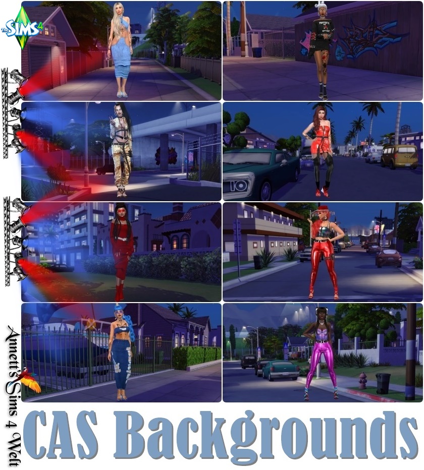 Del Sol Valley 2021 CAS Backgrounds at Annett’s Sims 4 Welt » Sims 4 ...