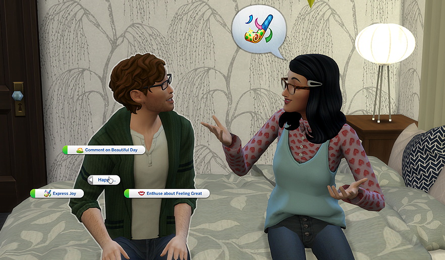 Emotional Socials by helaene at Mod The Sims 4 » Sims 4 Updates